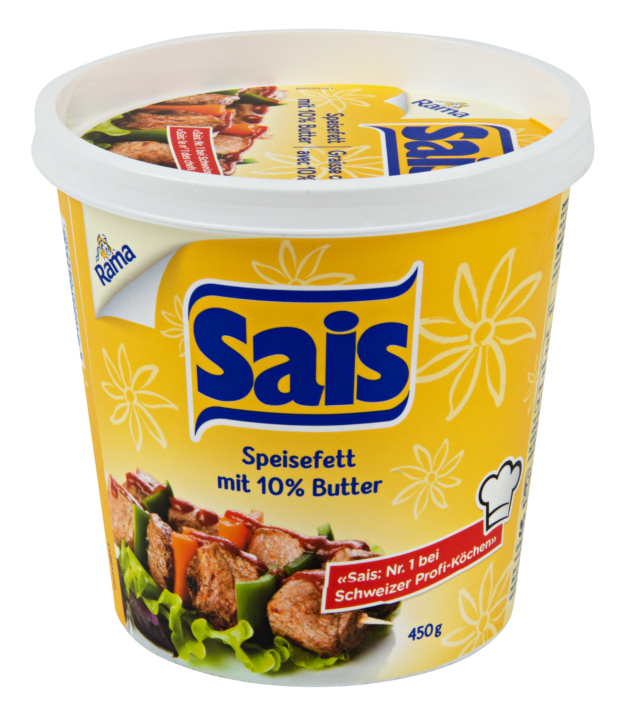 Sais Astra graisse comestible, 10% beurre, Rama, 450 g