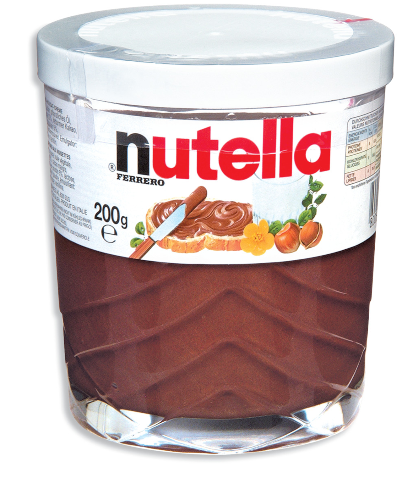 Ferrero Nutella, Glas, 15 x 200 g