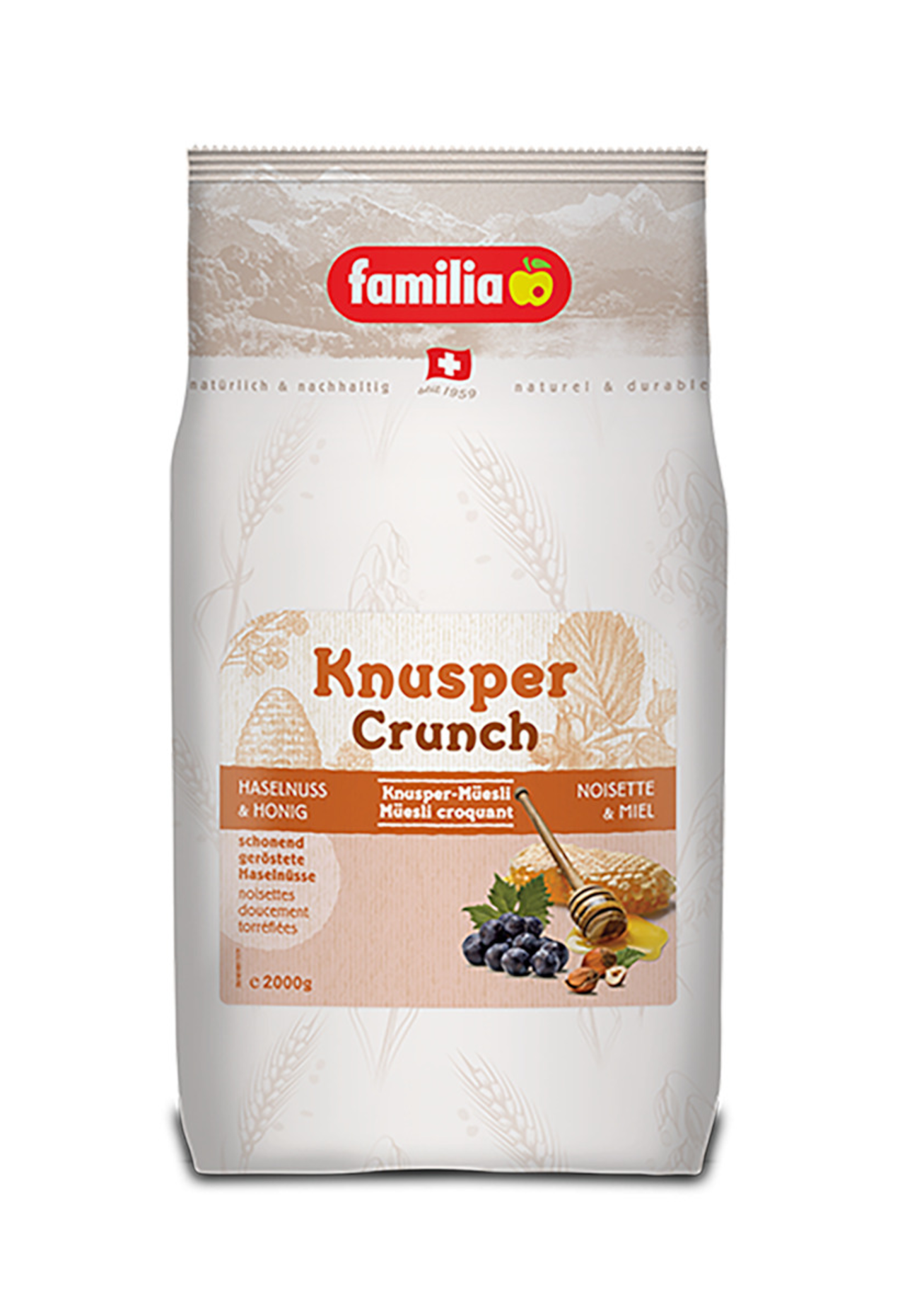 Familia Müesli Knusper Crunch Familia, 2 kg