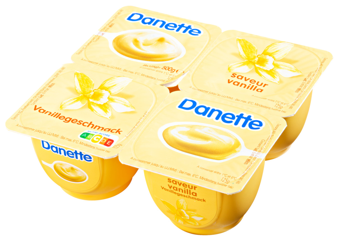 Danone Danette Vanille, 4 x 125 g