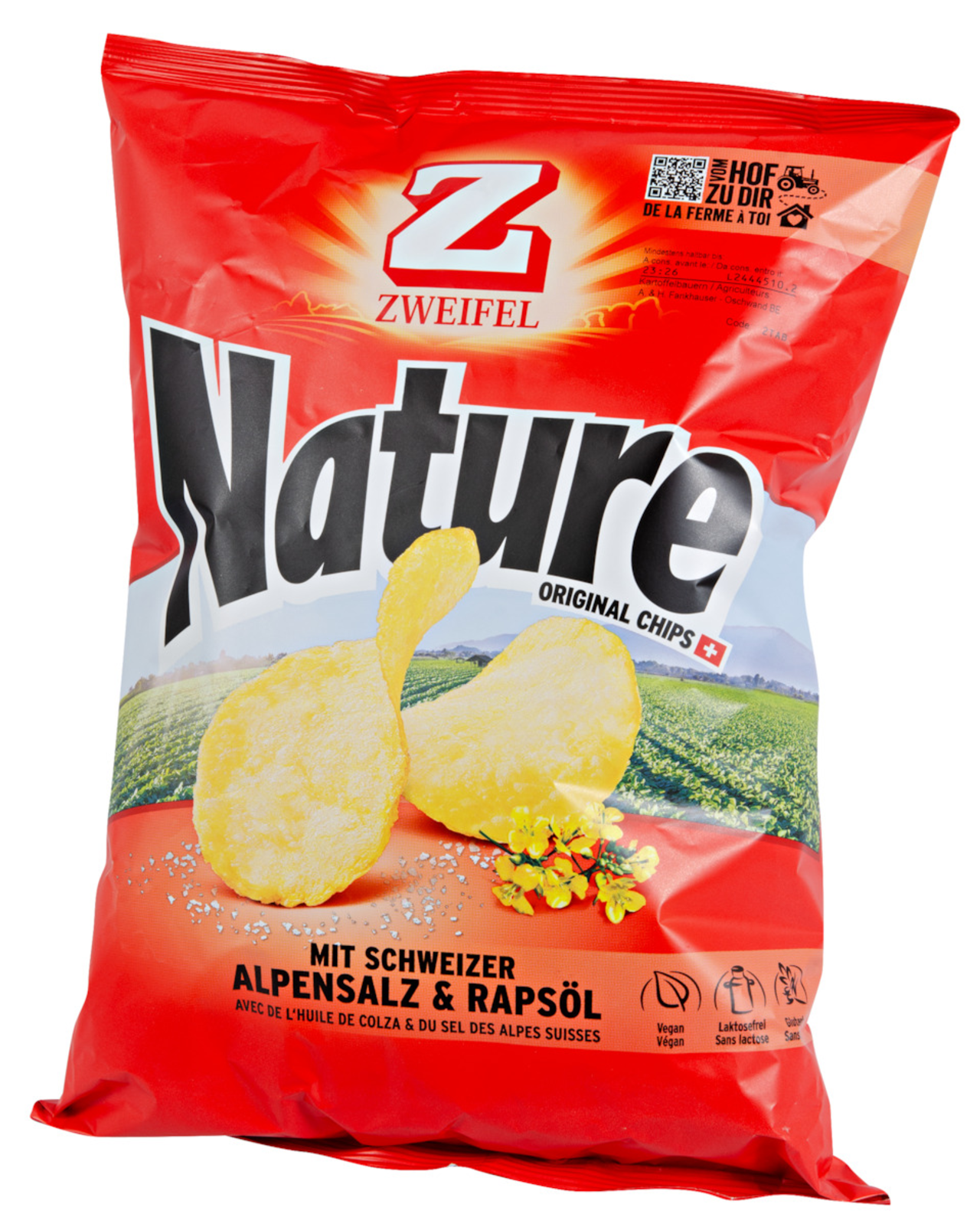 Zweifel Chips nature, 280 g