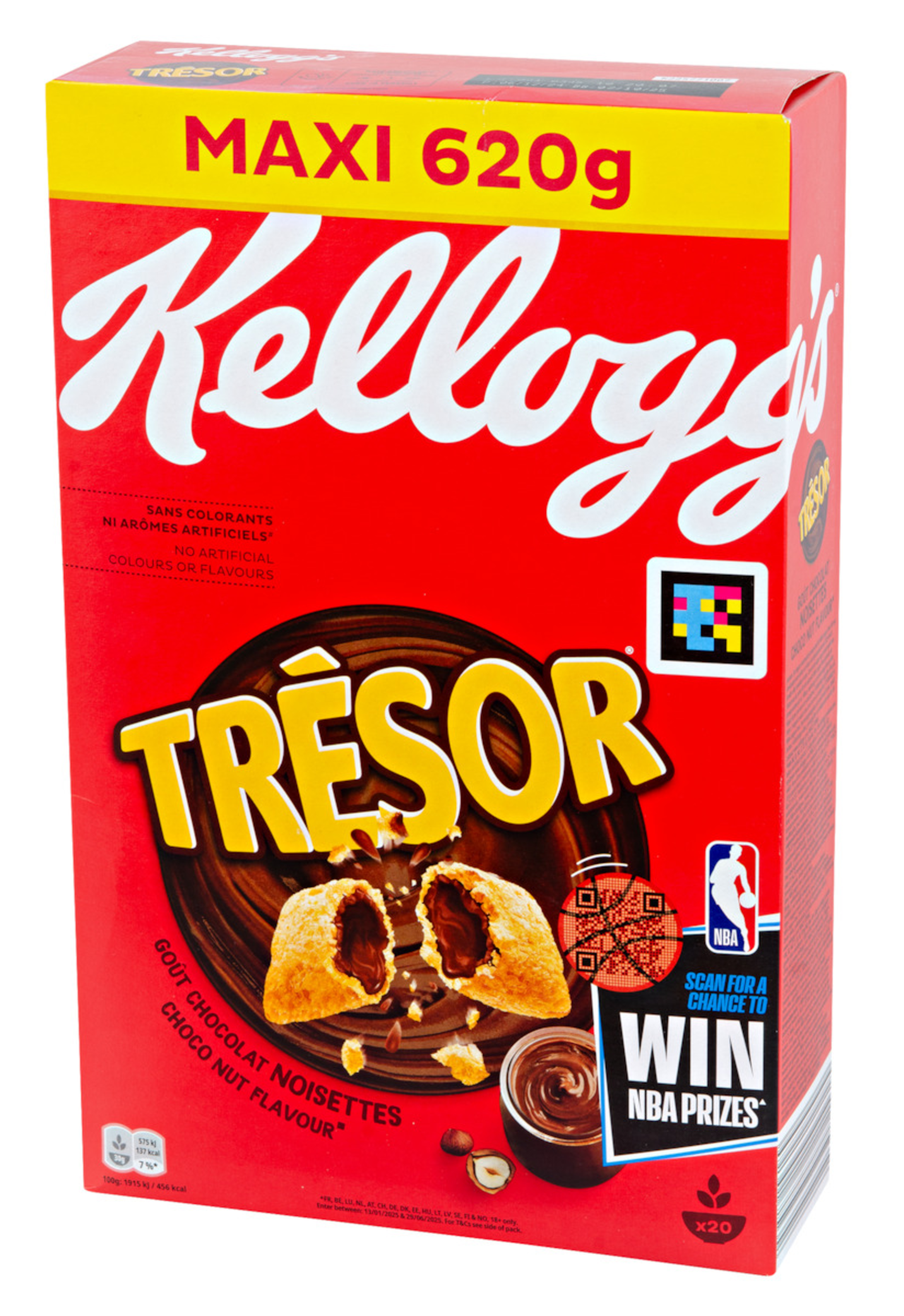 Kellogg's Trésor Choco Nut Maxi, 620 g