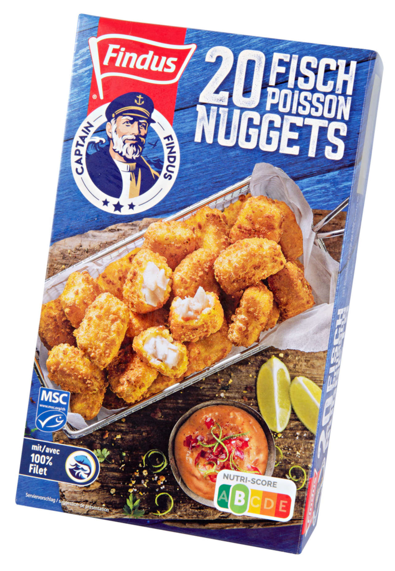 Nuggets Poisson MSC sg 400g, paquet