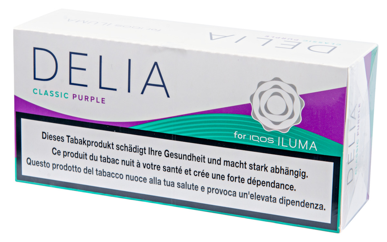 IQOS Delia Classic Purple Box, cartouche