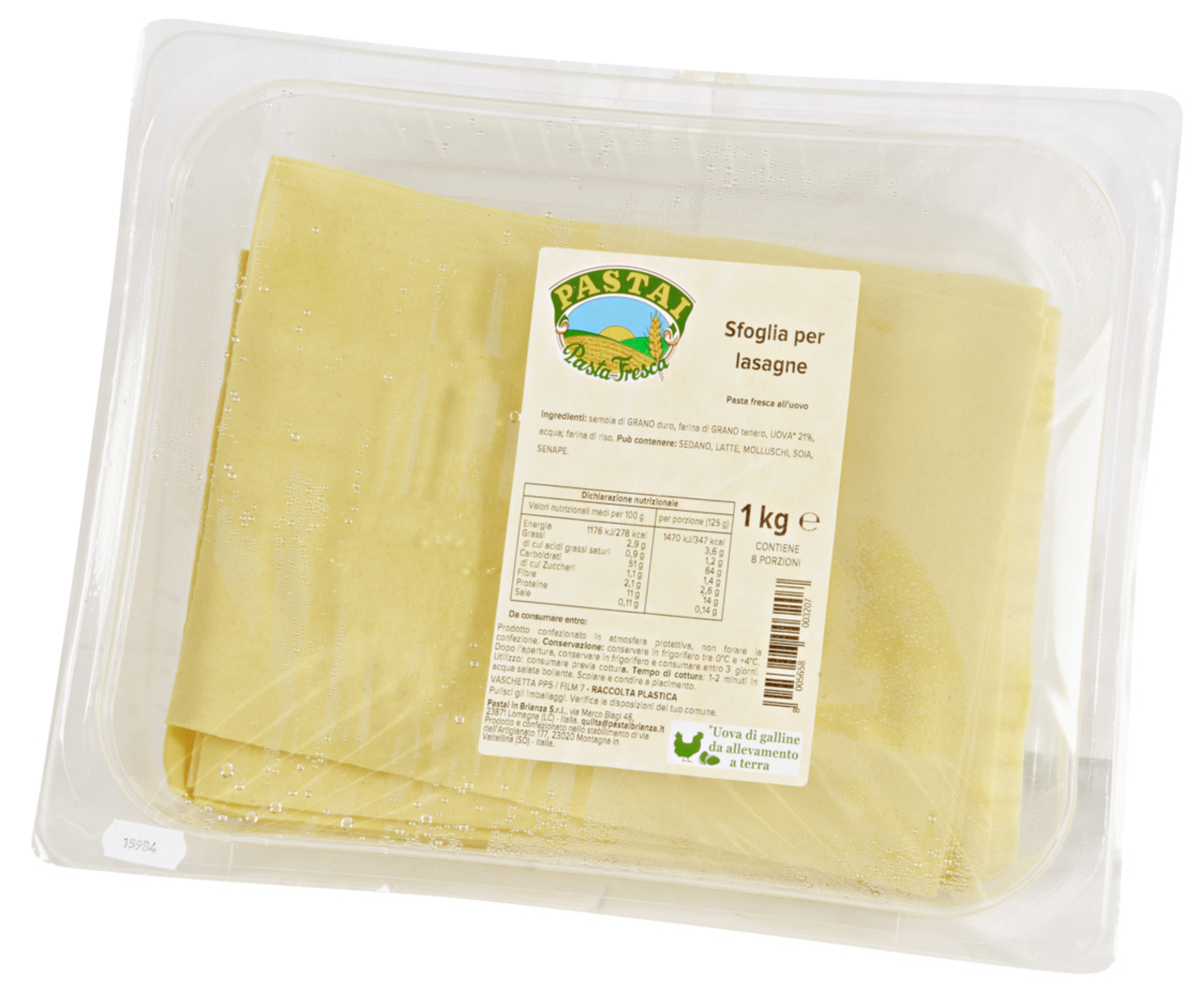 Brickteig 1 kg, Pack