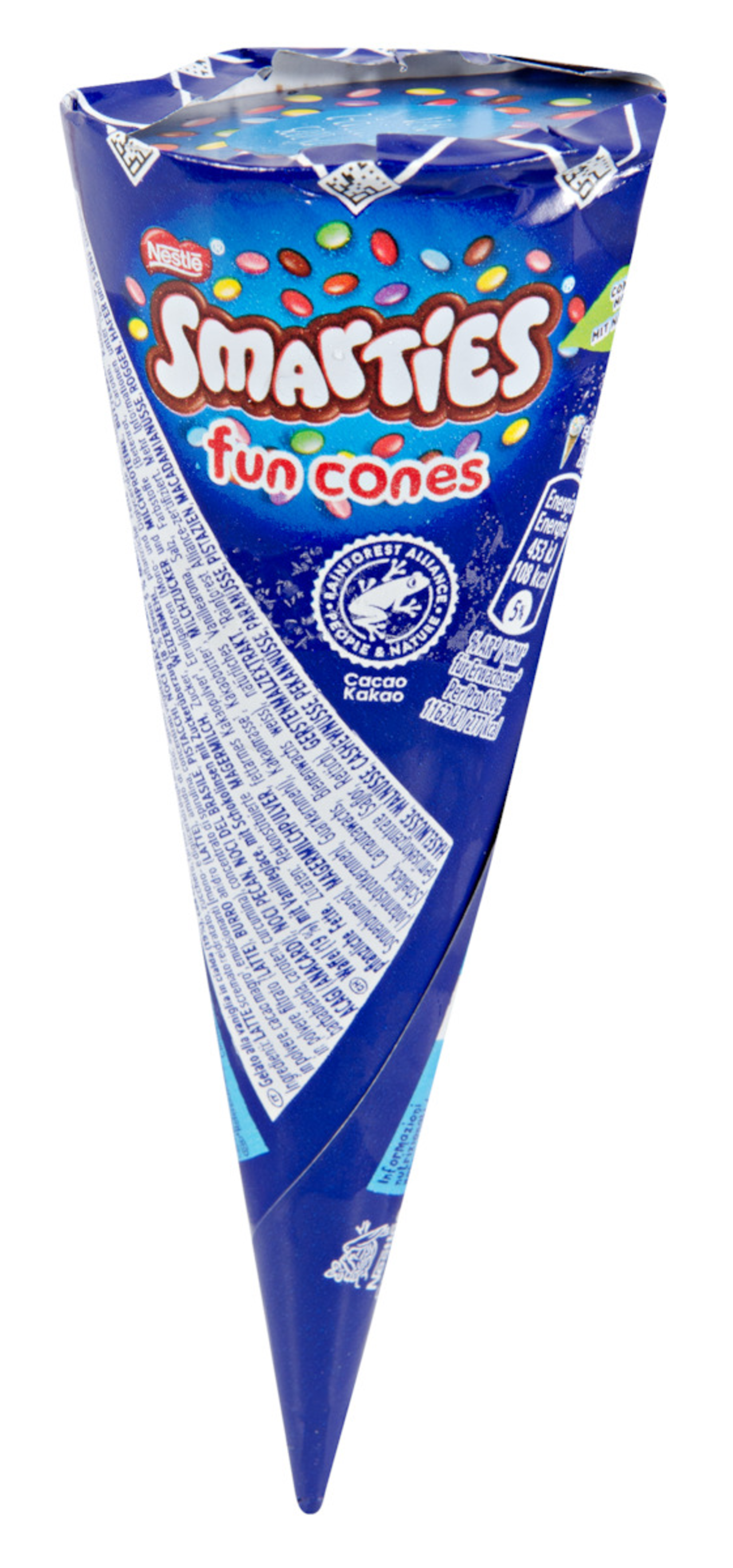 Fun cones, Smarties, 24 x 65 ml