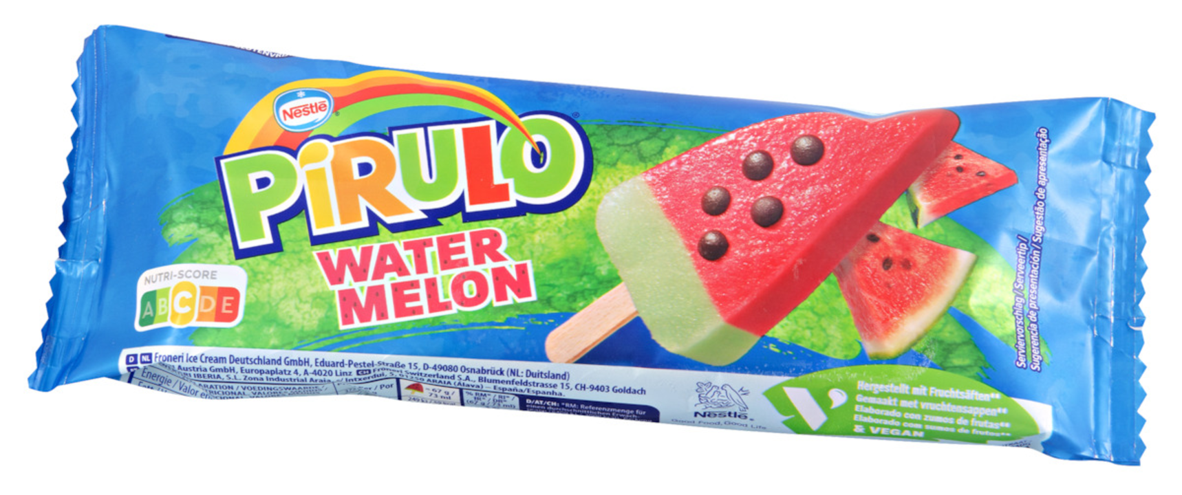 Nestlé Pirulo Watermelon, 36 x 73 ml