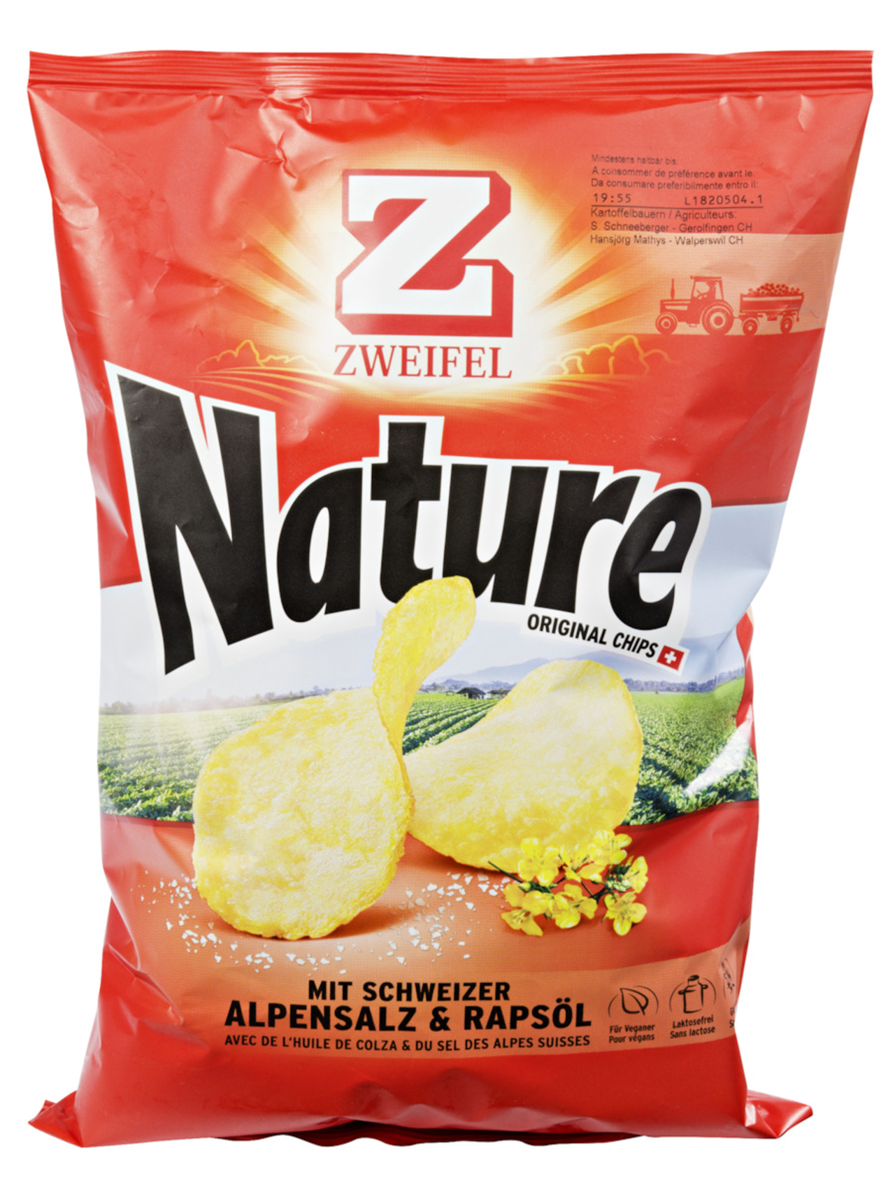 Chips nature, Zweifel, 2 x 175 g