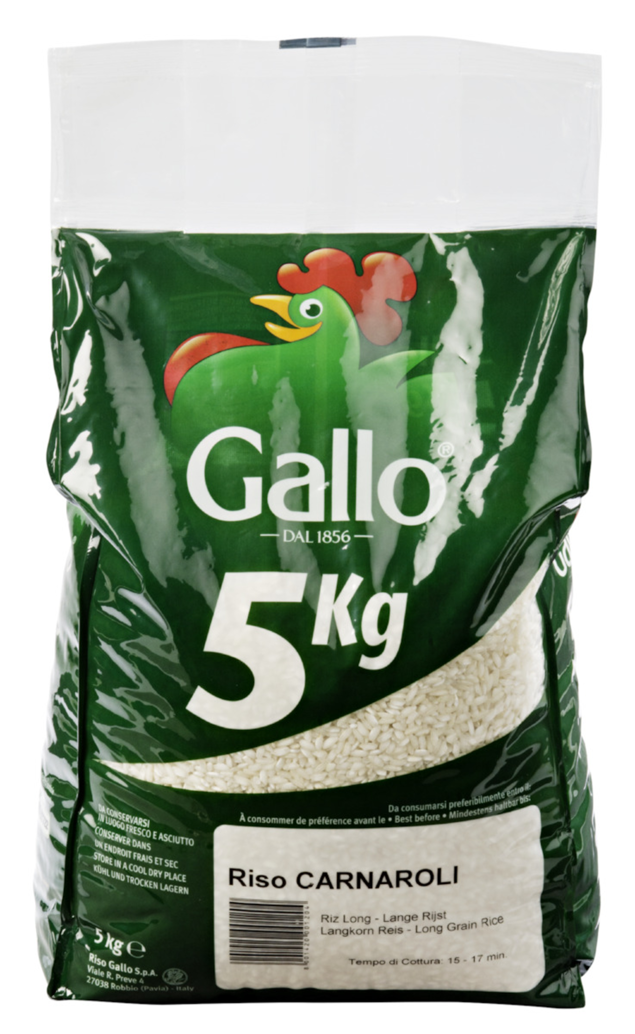 Riso Gallo Carnaroli Reis, 5 kg