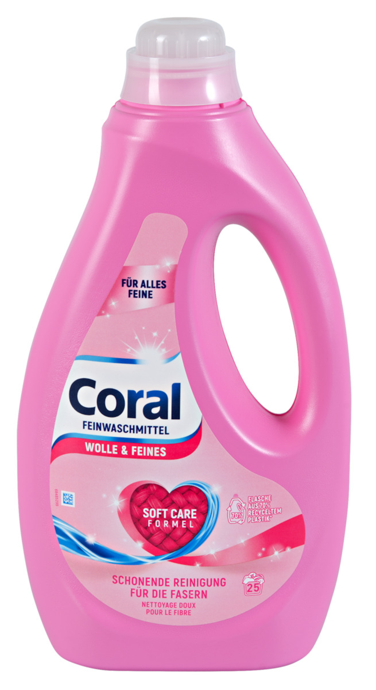 Lessive liquide wool & silk, Coral, 2 x 25 lessives