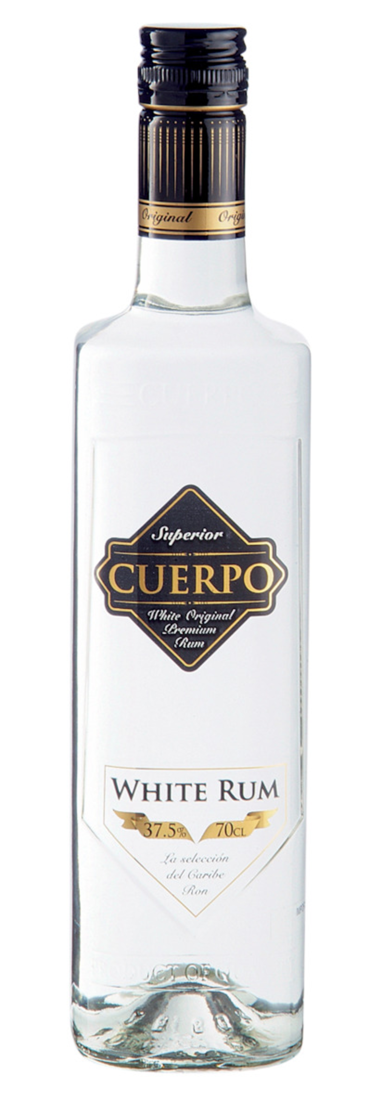 Rhum blanc Superior Cuerpo 37.5% vol., 70 cl