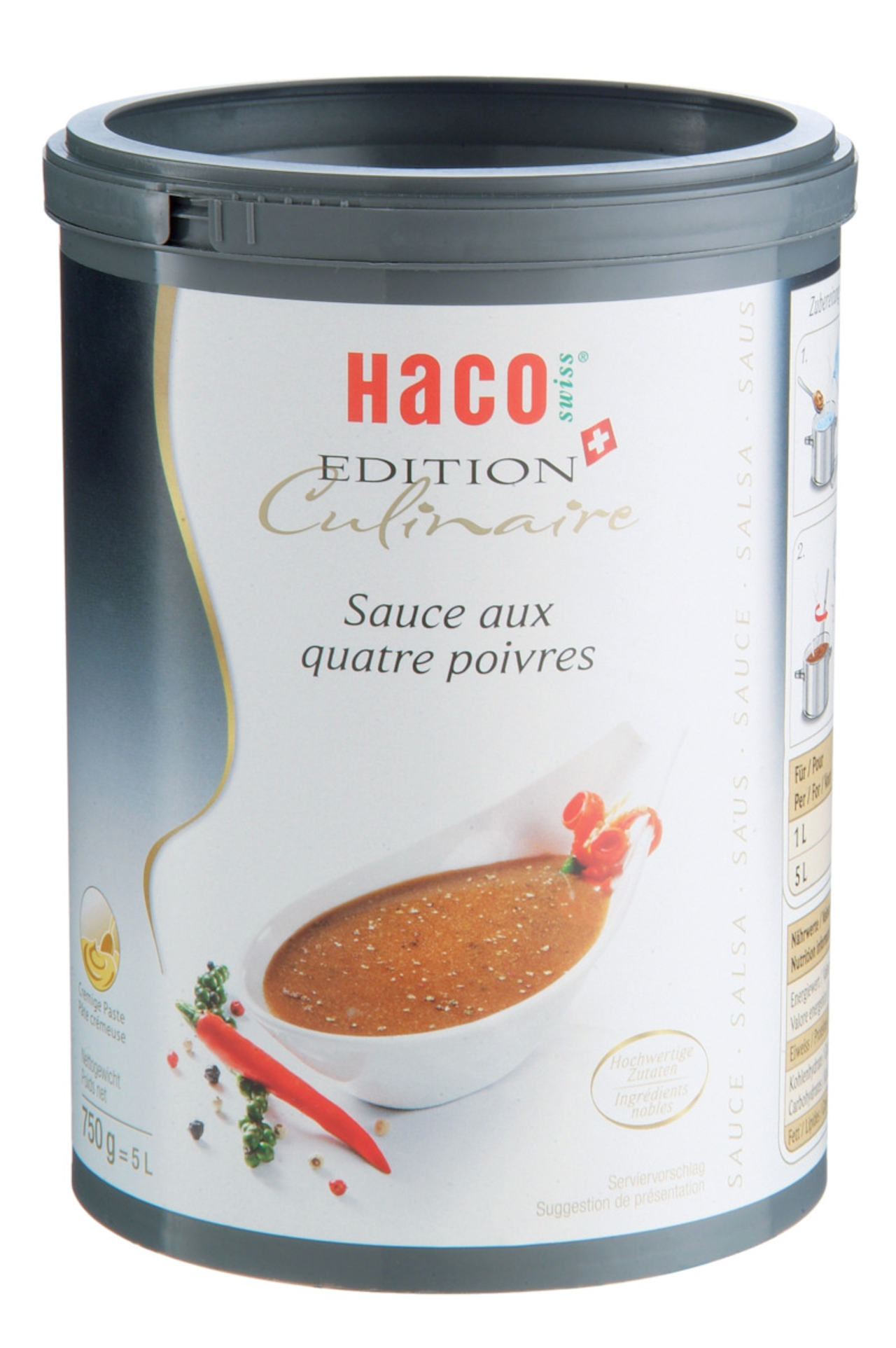 Haco 4 Pfeffersauce 750 g, Dose