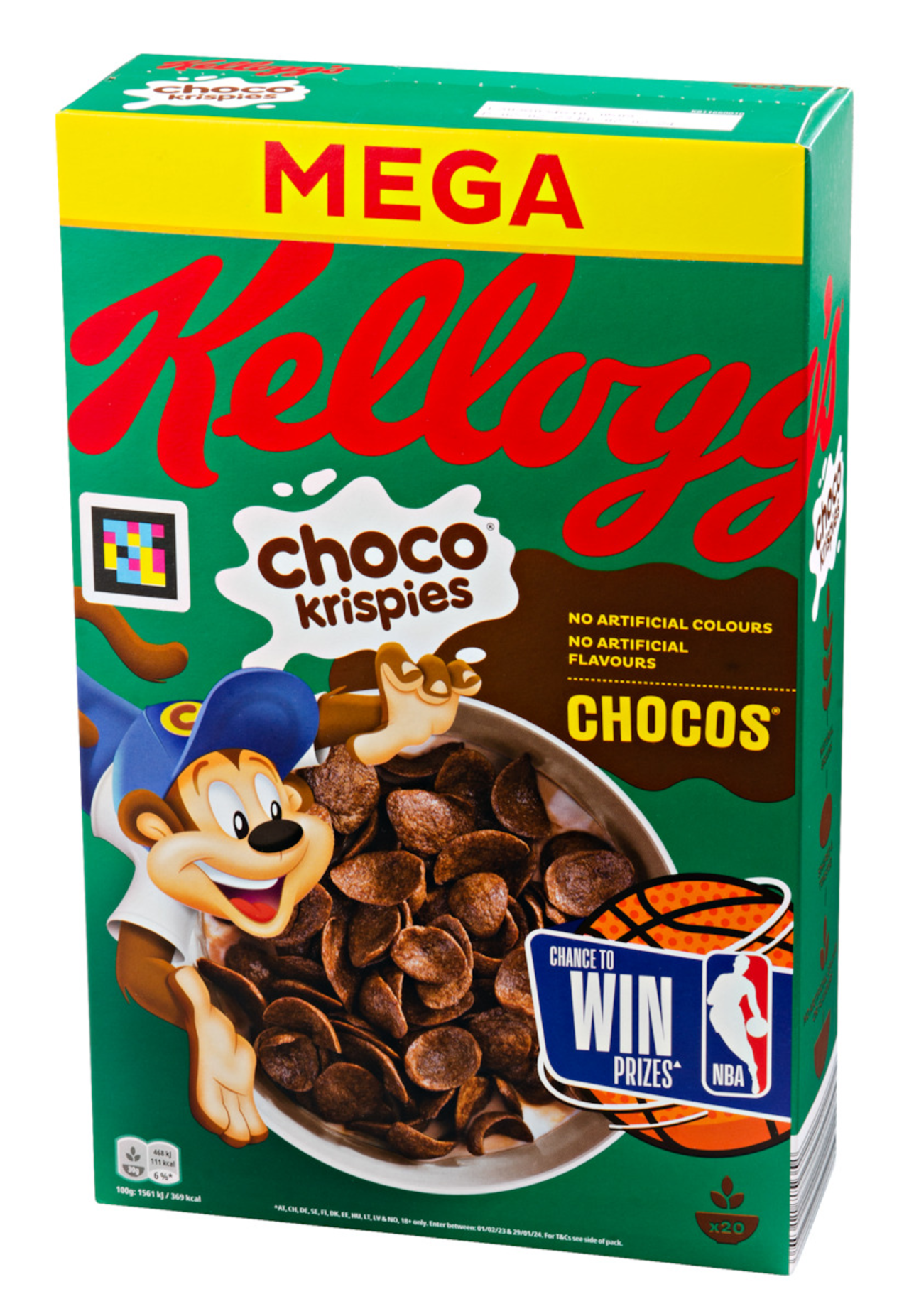 Kellogg's Choco Krispies Chocos, 600 g