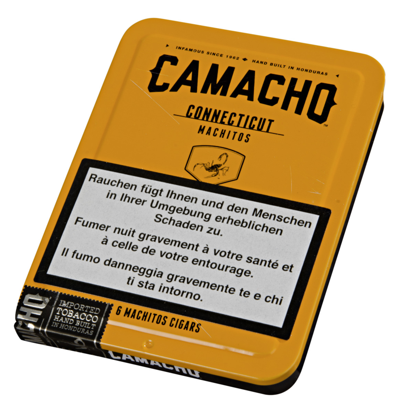 Camacho Connecticut Machitos, 6 cigares