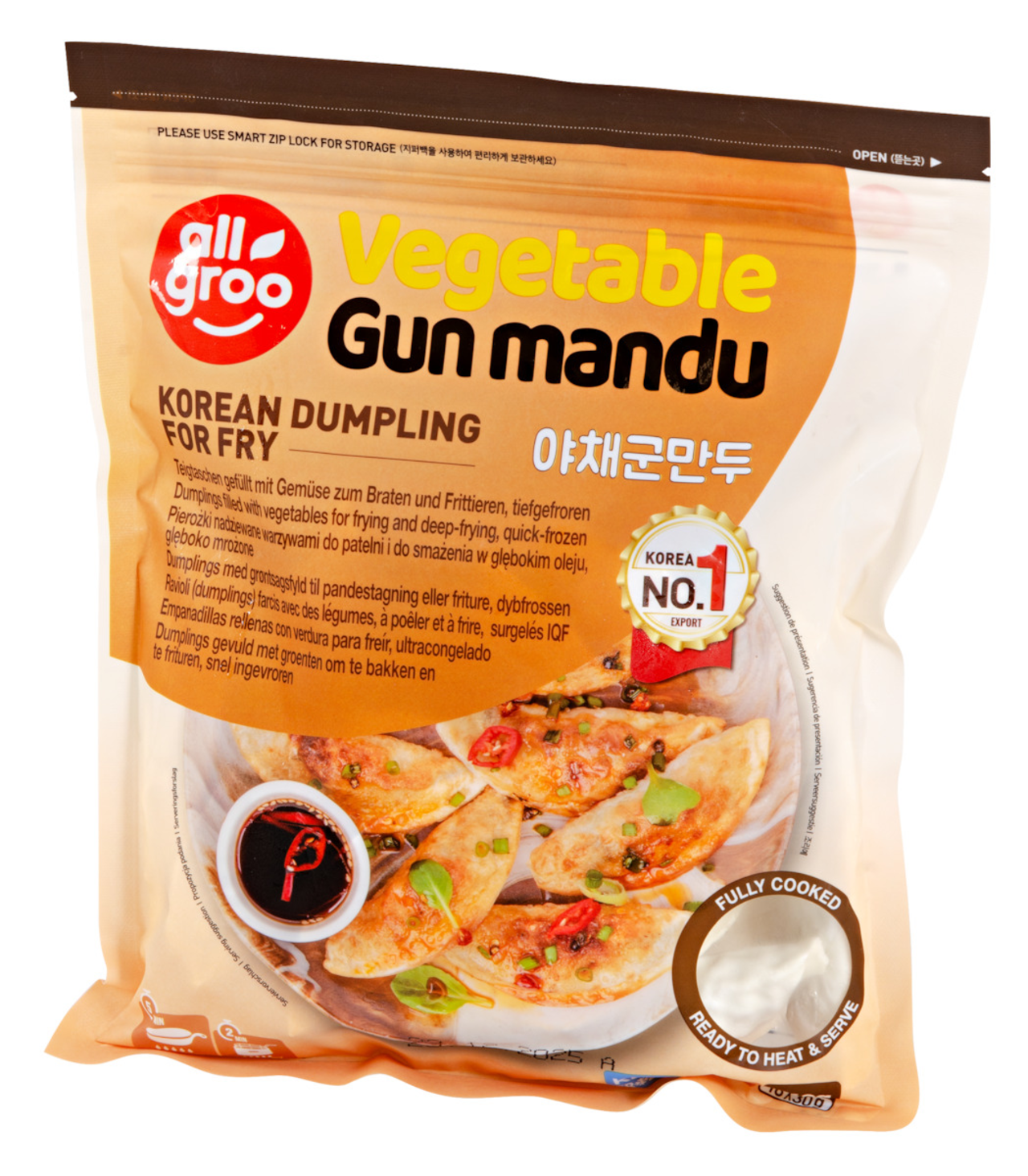 Gyoza Vegetable Gun Mandu, 540 g