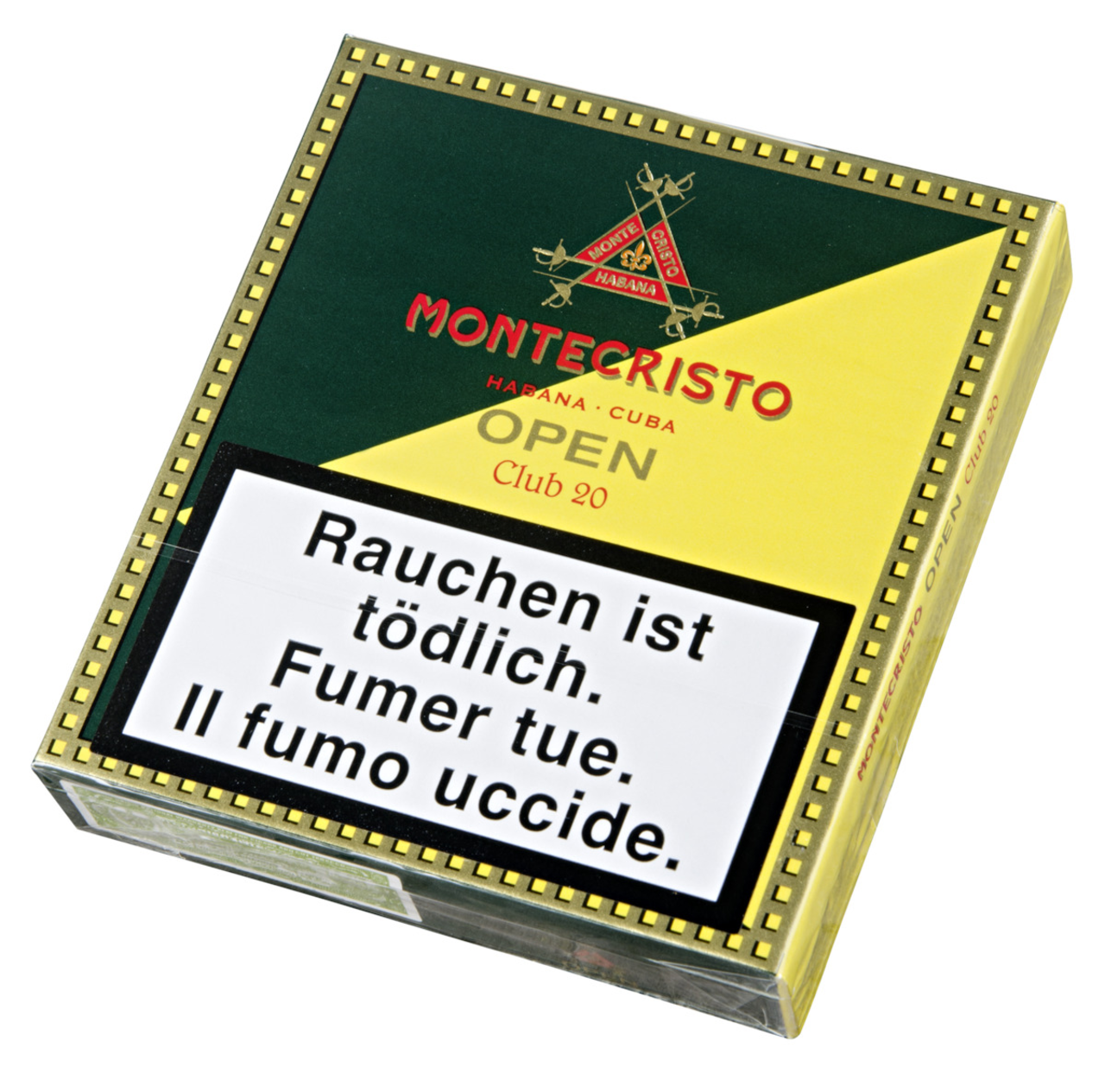 Montecristo Open Club 20, 20 cigares