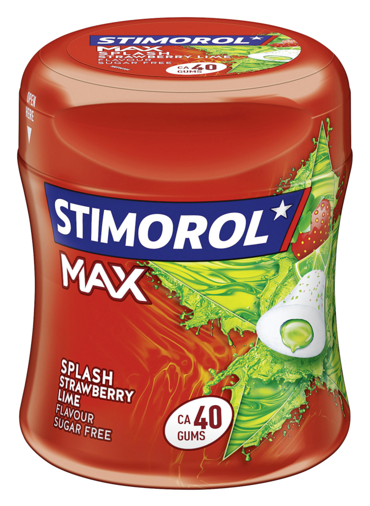 Stimorol Infinity Strawberry, 6 x 40 Stück