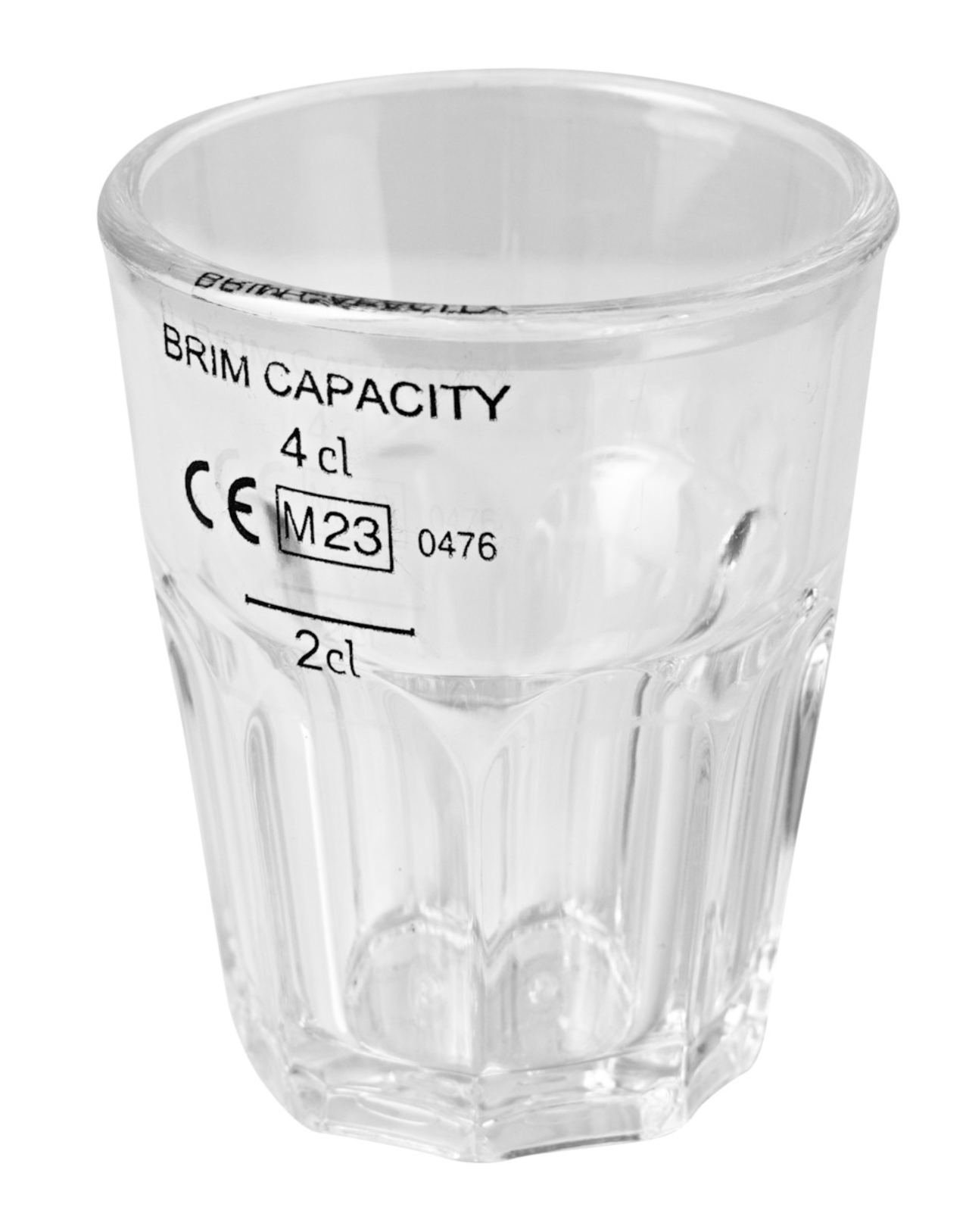 Verre à shot universel 4 cl réutilisable,, scellé 2 cl, 6 x