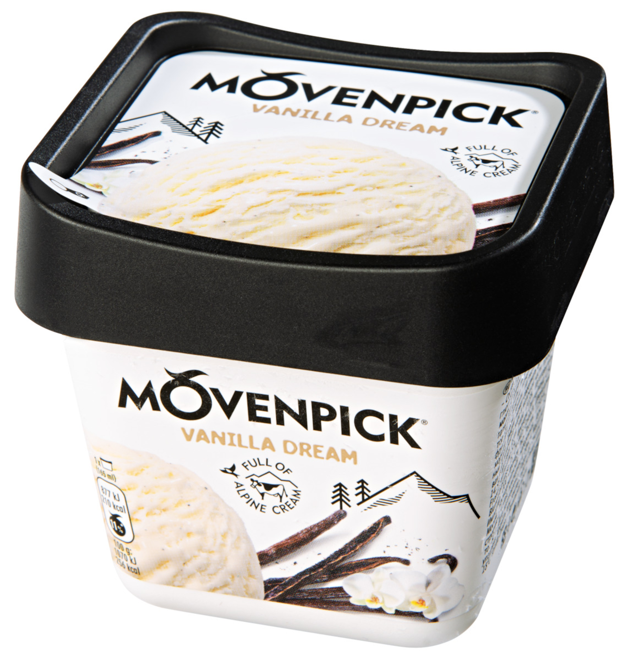 Mövenpick Eis-Becher Vanilla Dream, 16 x 165 ml