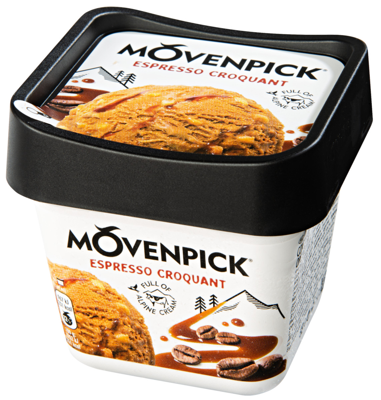 Mövenpick Eis Coupe Espresso, 16 x 165 ml