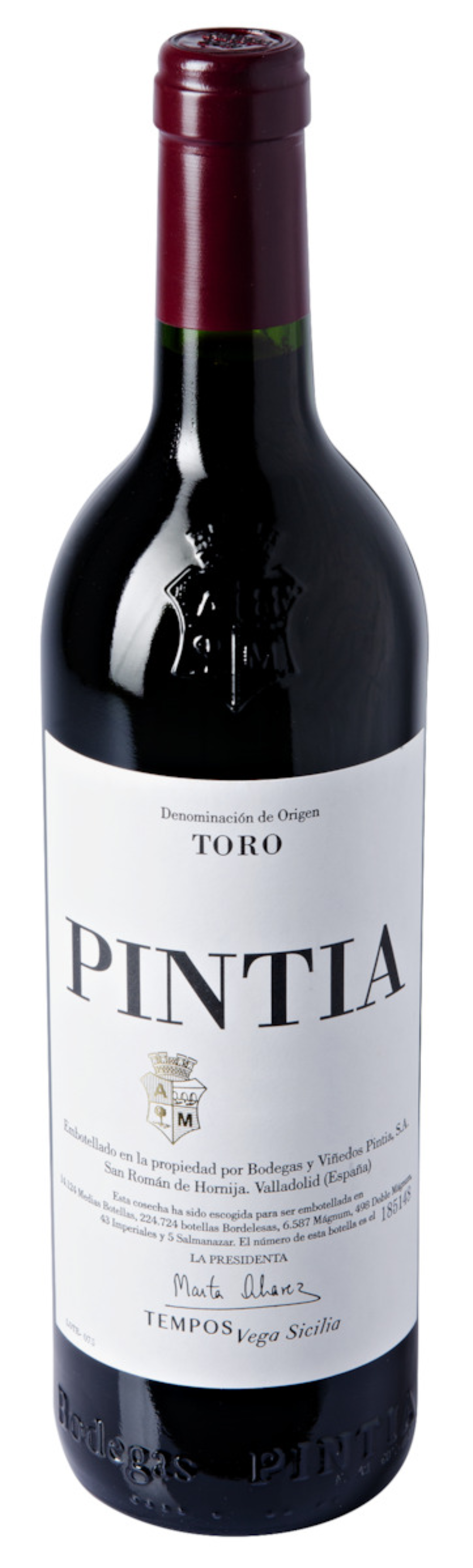 Toro Pintia Vega Sicilia, DO 2019, 6 x 75 cl