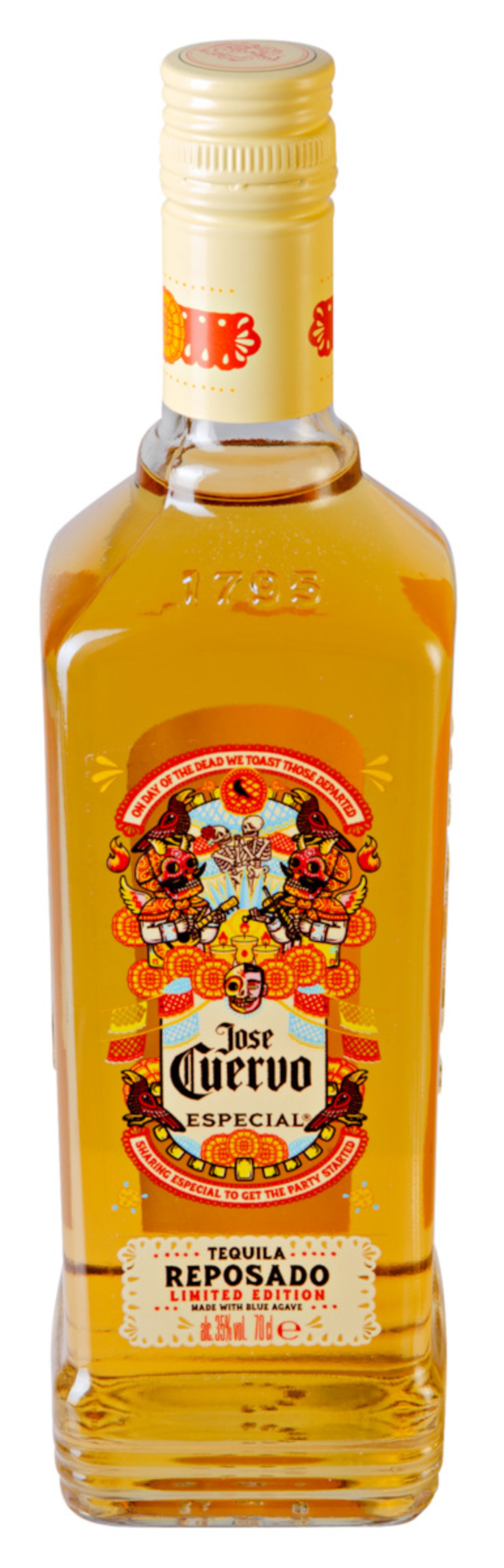 Tequila Reposado Jose Cuervo Especial, 38% vol., 70 cl