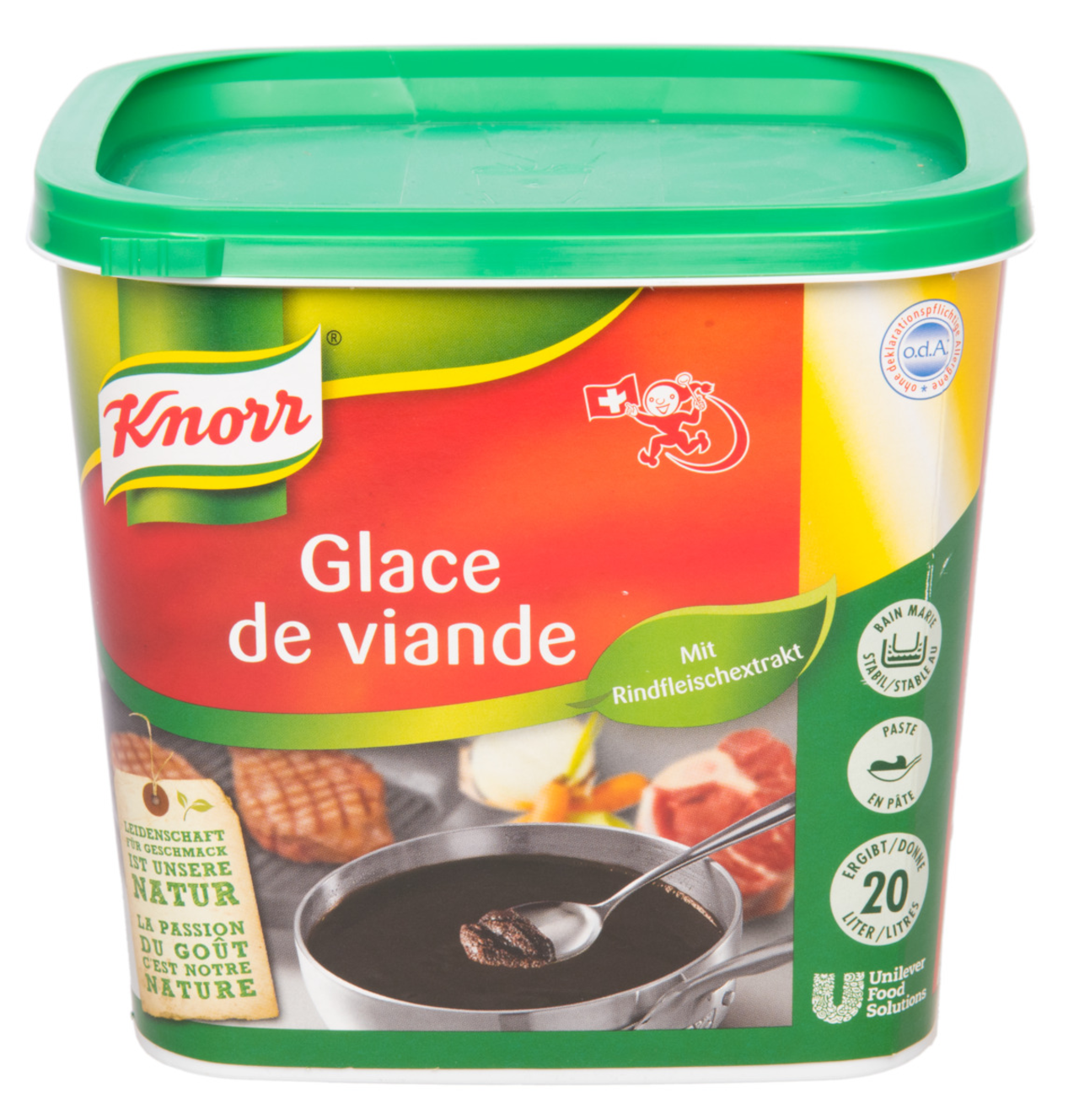 Glace de Viande en Pâte Knorr 1 kg, boîte