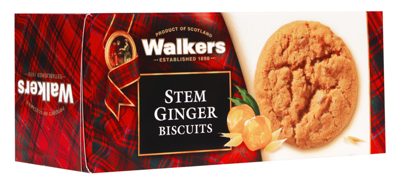 Walkers Stem Ginger 150 g, 3 Pack