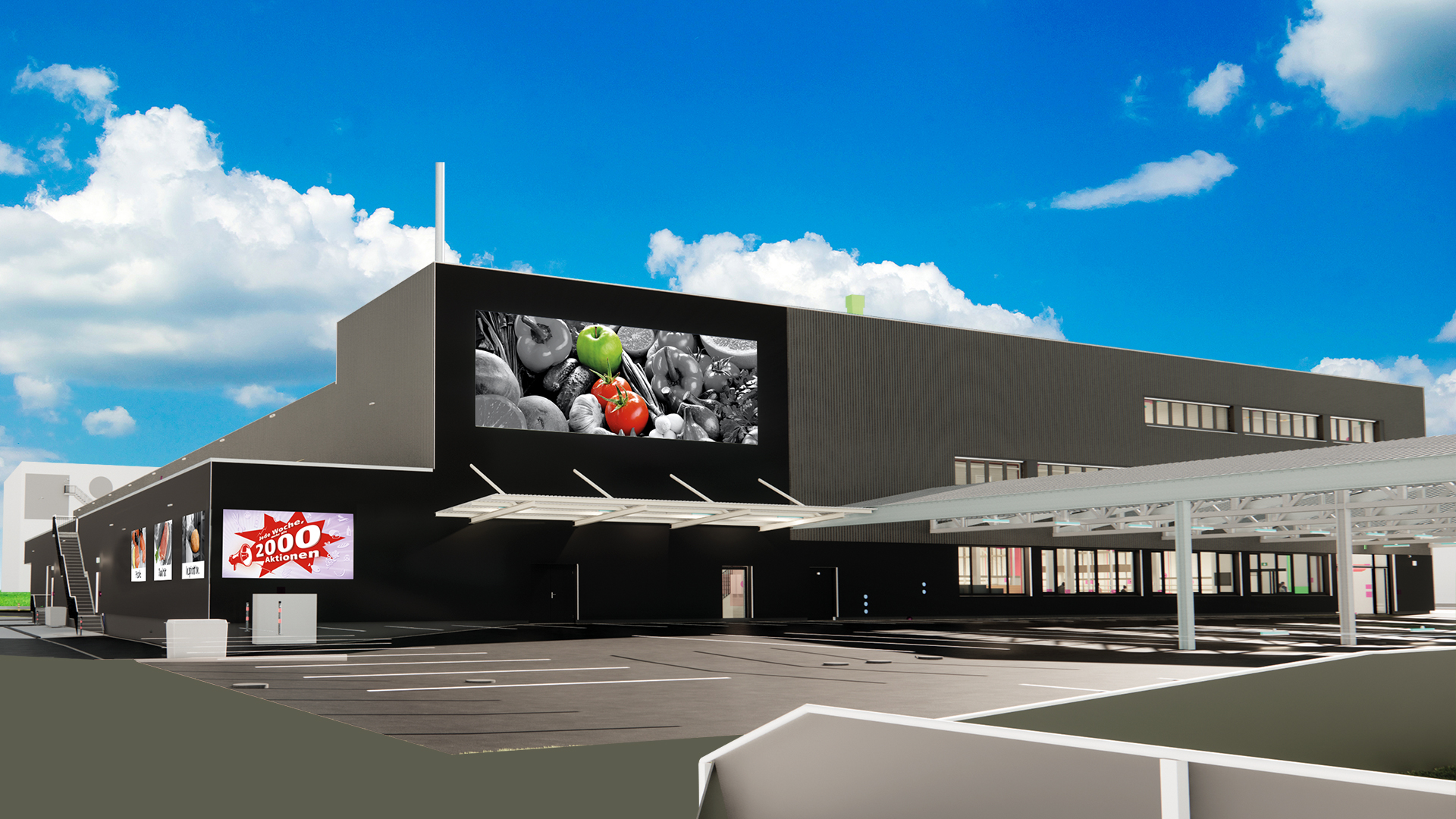 Le nouveau bâtiment d’ALIGRO Sargans est splendide