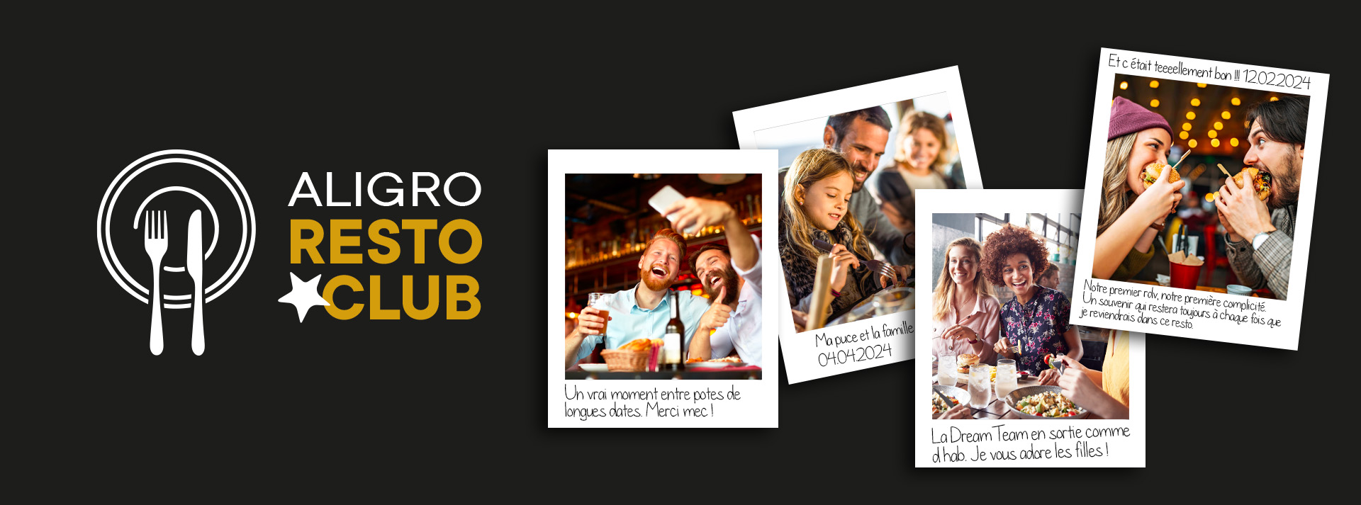 Resto-Club, découvrir de nouveaux restaurants avec ALIGRO