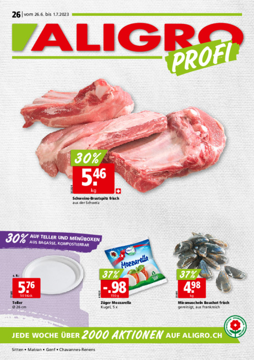 ALIGRO Aktionen Prospekte, Preisliste und Dokumente