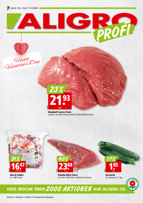 ALIGRO Aktionen Prospekte, Preisliste und Dokumente