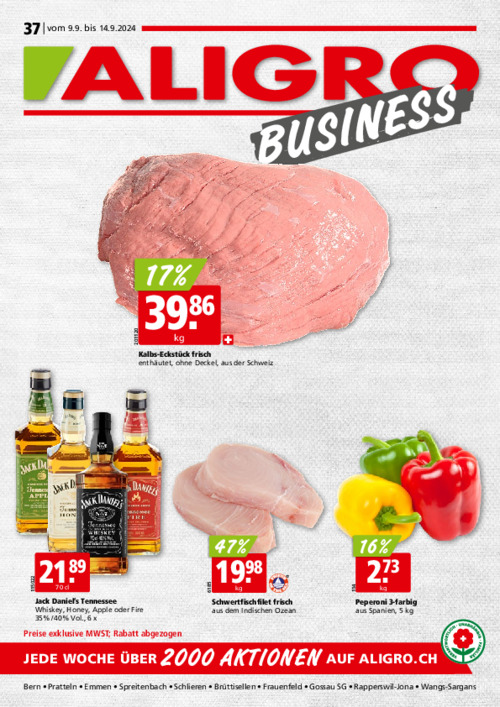 ALIGRO Aktionen Prospekte, Preisliste und Dokumente